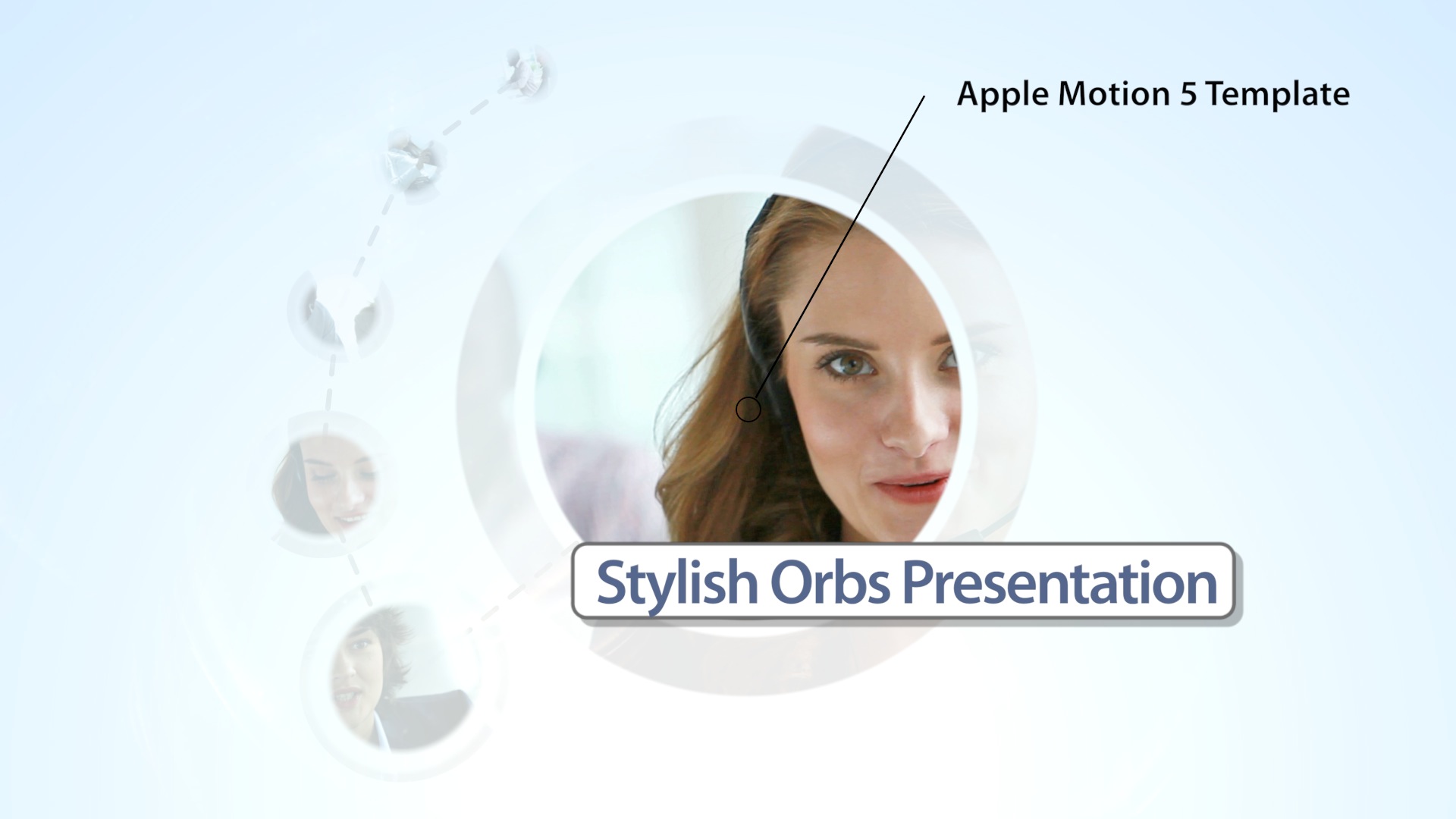Stylish Orbs Presentation - Final Cut and Apple Motion Template