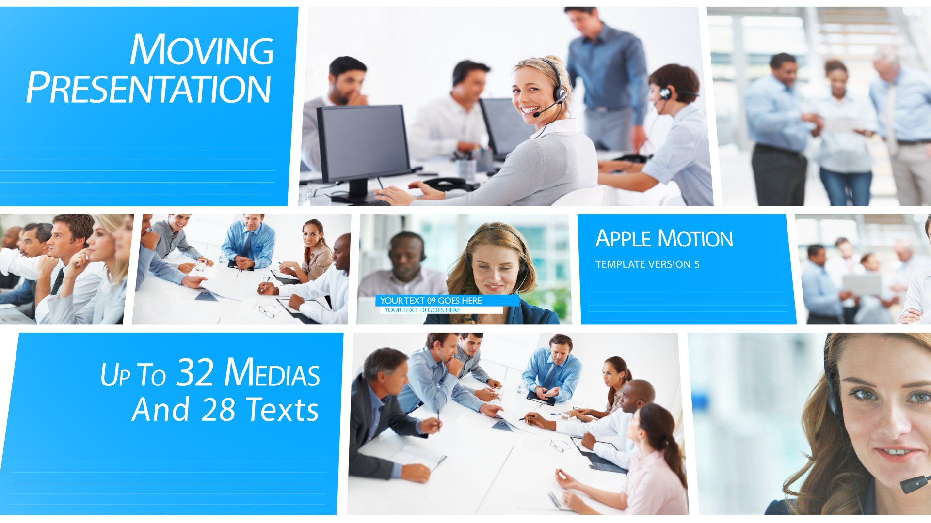 Moving Presentation - Final Cut and Apple Motion Template