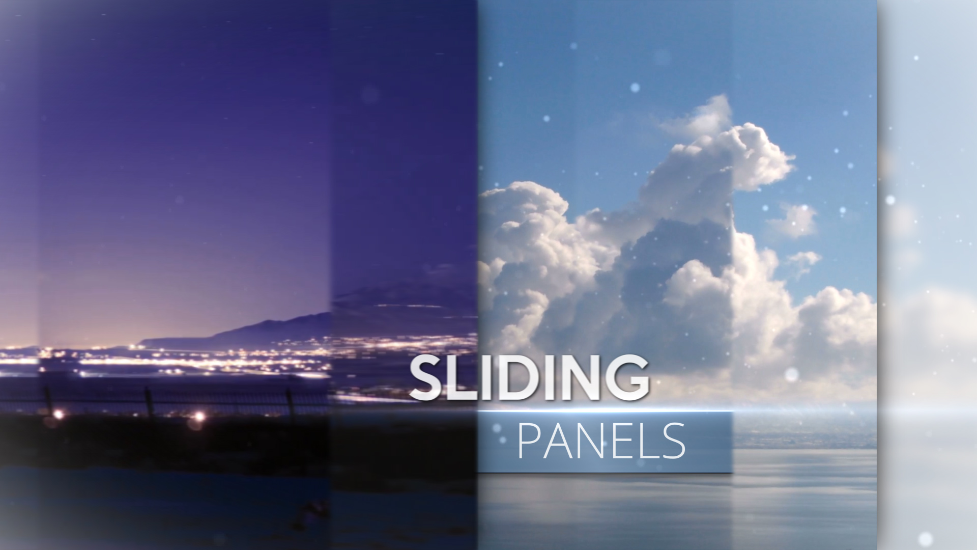 Sliding Panels - After Effects Template