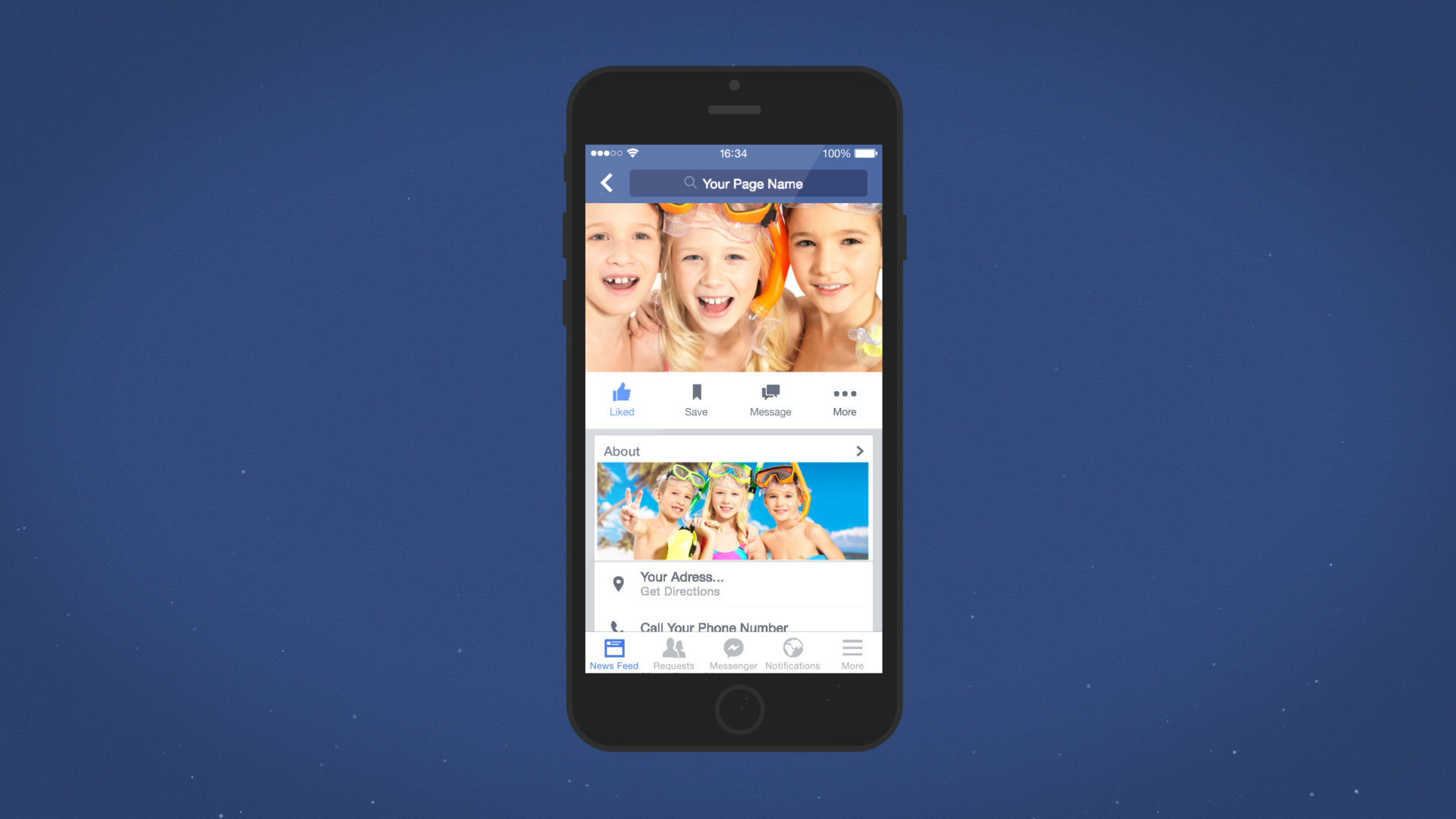 Facebook Mobile Intro - After Effects Template