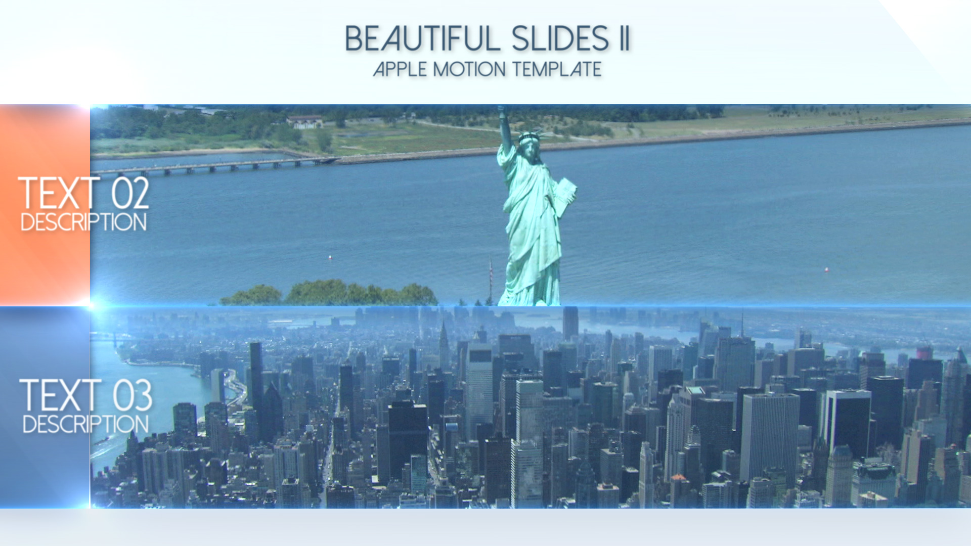 Beautiful Slides II - Final Cut and Apple Motion Template