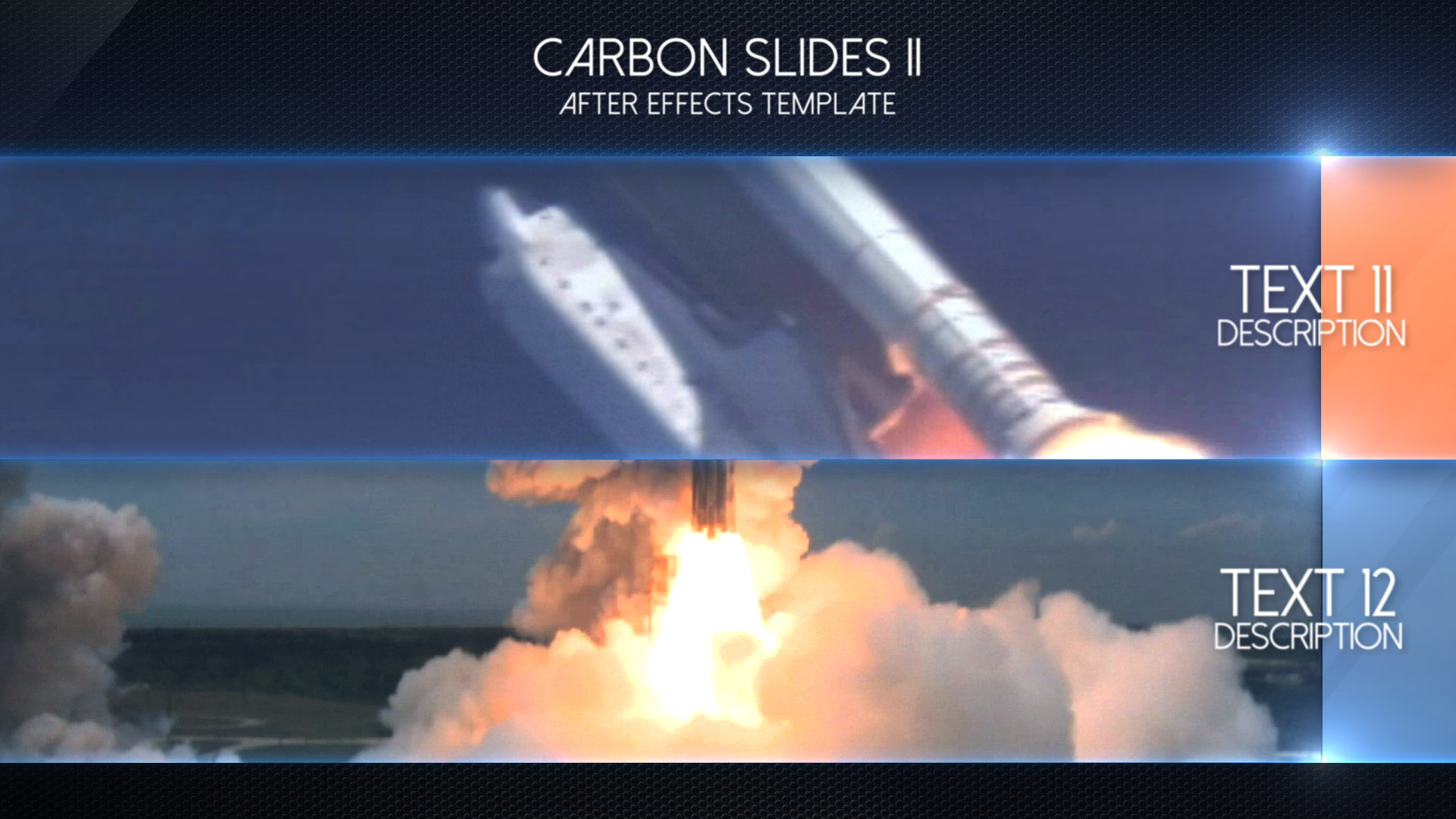 Carbon Slides II - After Effects Template