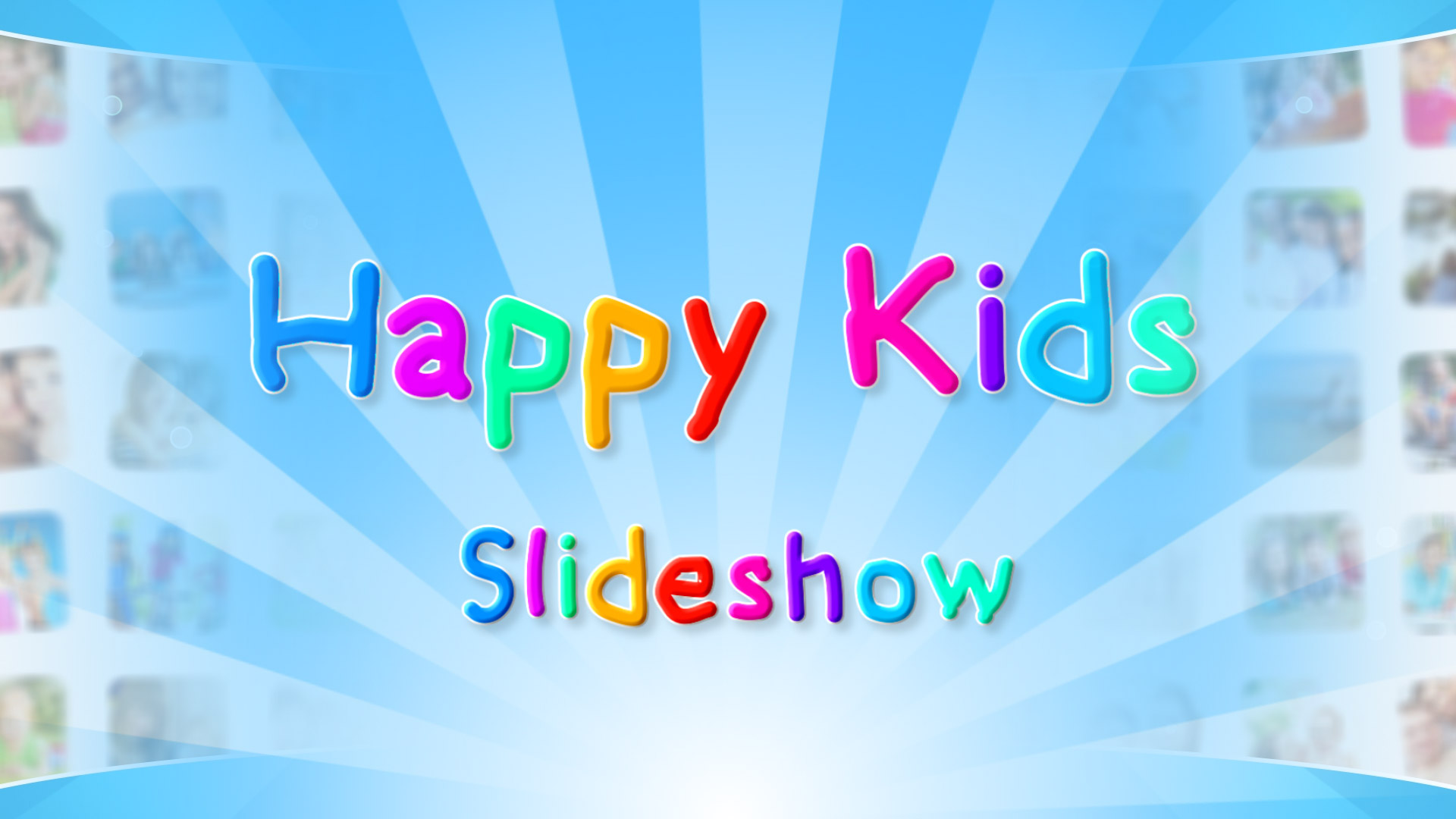 Happy Kids Slideshow - After Effects Template