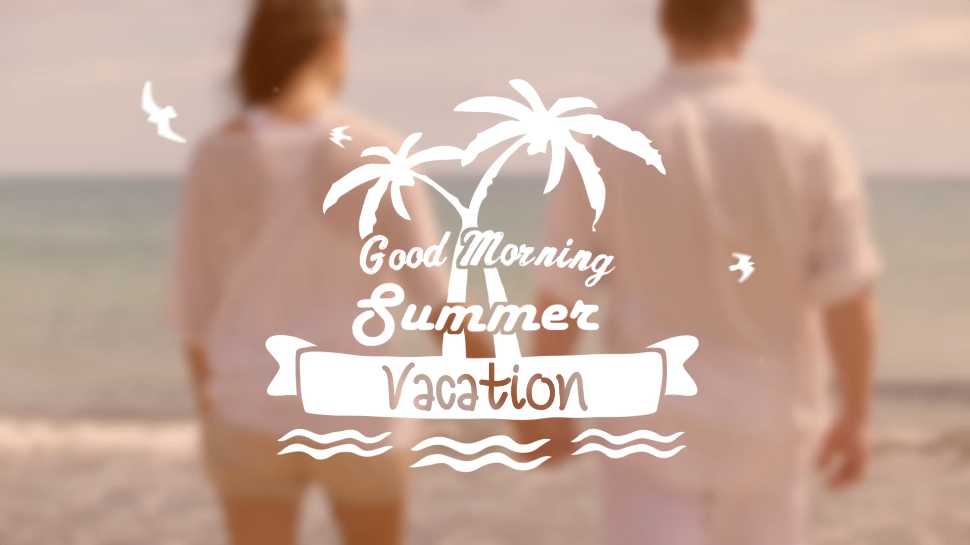 Summer Title - Final Cut and Apple Motion Template